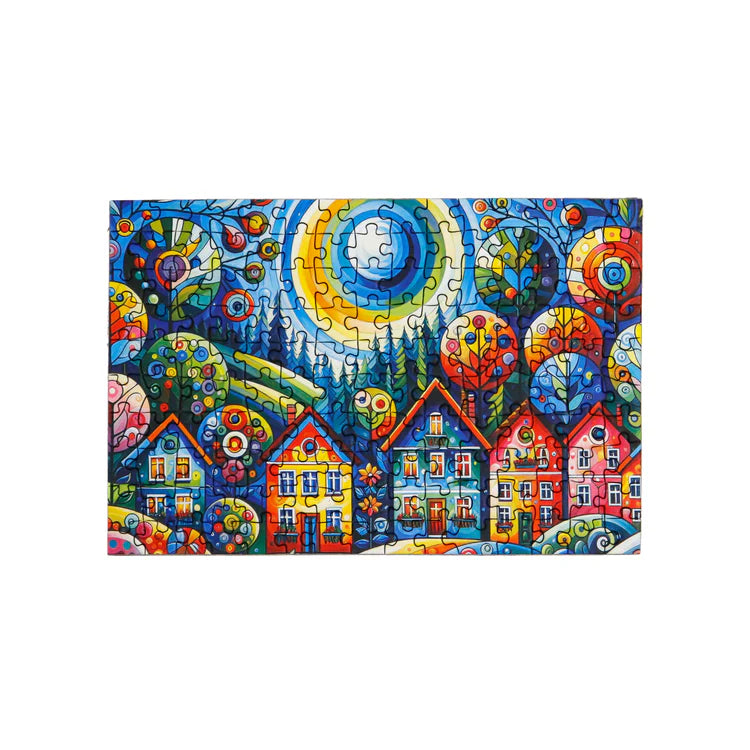 Rue colorée | 150 mcx – Maison du casse-tête