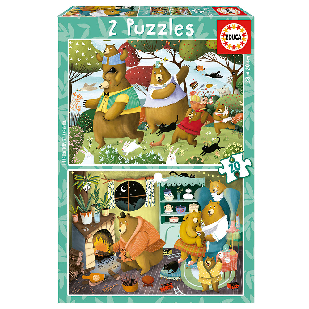 Contes de la forêt | 2 X 20 mcx – Maison du casse-tête