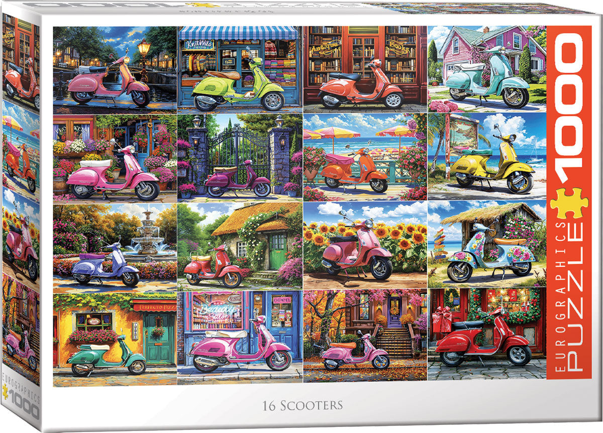 16 Scooters | 1000 mcx – Maison du casse-tête